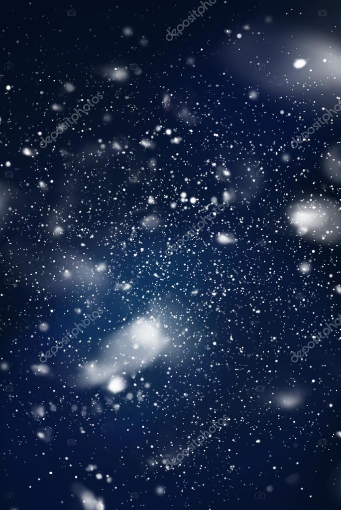 Snow Falling From Sky