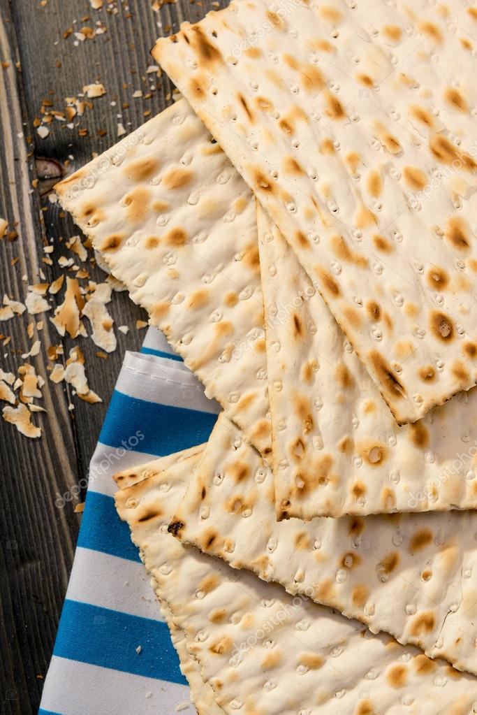 Matzá, matza, matzo, pan sin levadura: fotografía de stock © Leonid ...