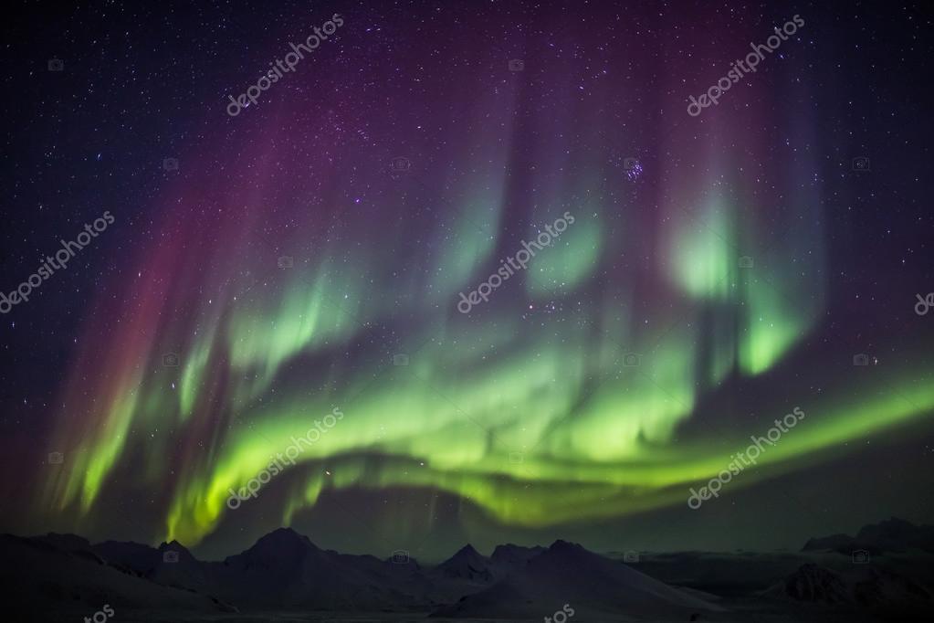 Arctic Landscape Northern Lights