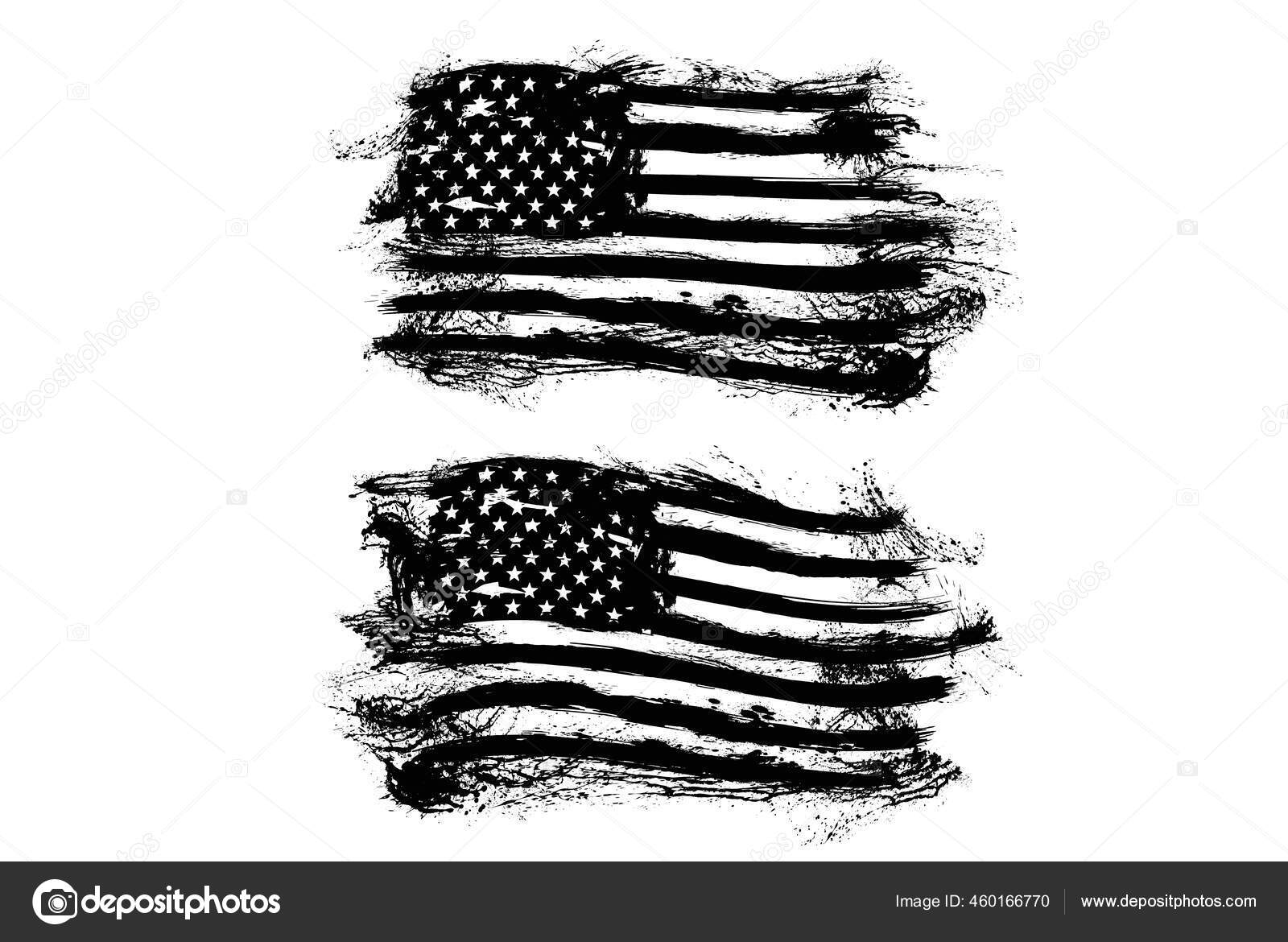 Usa Flag Distressed American Flag Set American Flag Illustration ... Usa Flag Distressed American Flag Set American Flag Illustration ...
