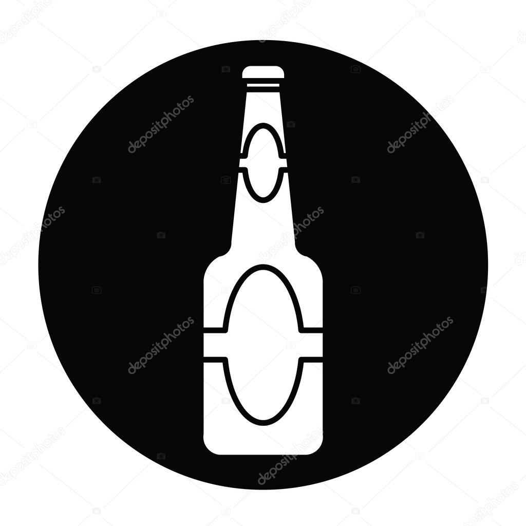 Cerveza botella icono vector Vector de stock #53022373 de ©attaphongw