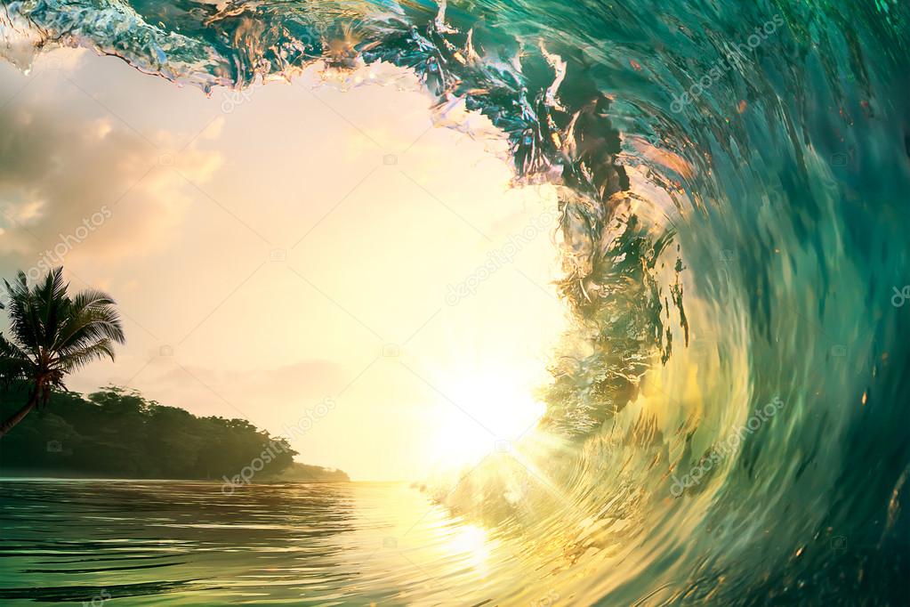 Beautiful Ocean Wave — Stock Photo © vitaliy_sokol #118994736