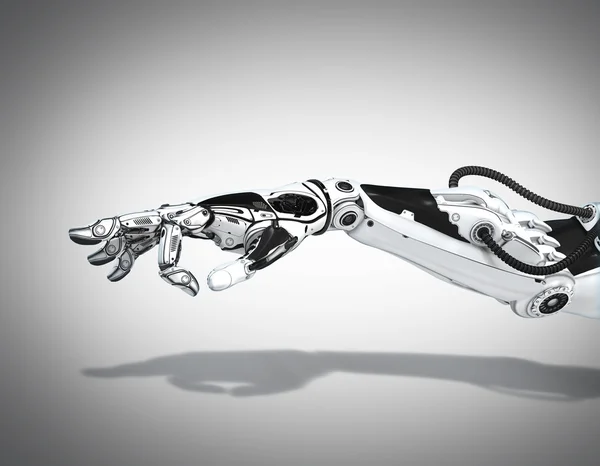 High Quality Robotic Mechanical Hand Design Concept — Stock Photo ...