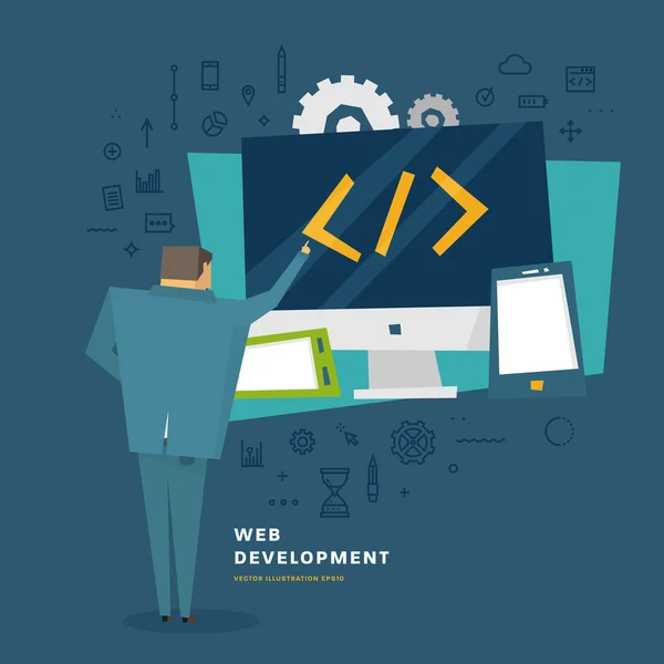 Web development Vector Art Stock Images | Depositphotos