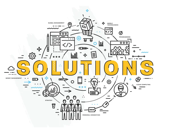 Project icons and elements Stock Vector by ©Ozerina 125181670