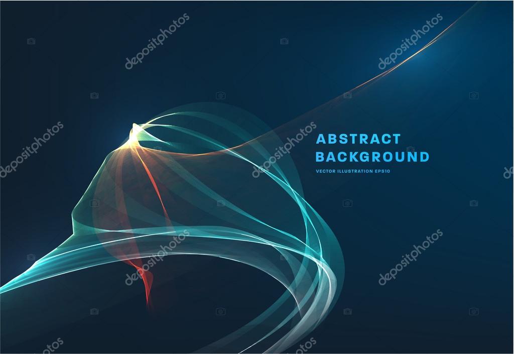 Geometric Abstract wave Stock Vector Image by ©Ozerina #125089364
