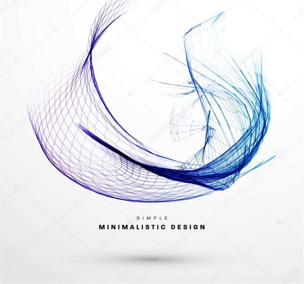 Bright Abstract Geometric Wave Stock Vector by ©Ozerina 125173820