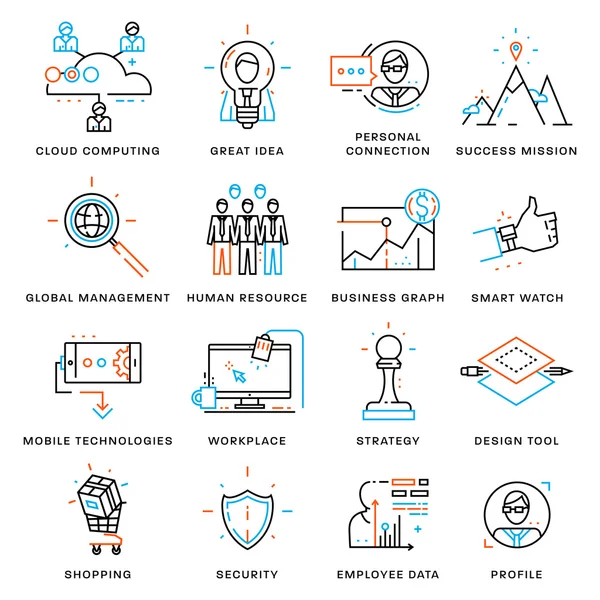 Pictogramme management Vector Art Stock Images | Depositphotos