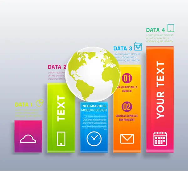 Infographic Digital Template. — Stock Vector © Ozerina #70416389
