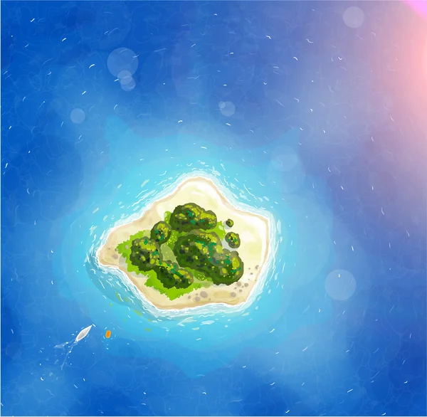 Island Top View