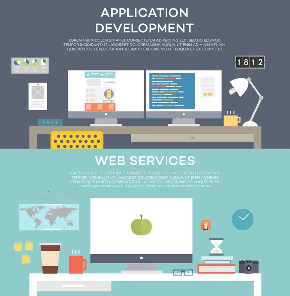 Website codierung imágenes de stock de arte vectorial | Depositphotos