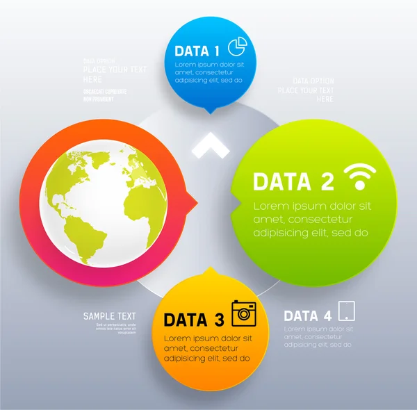 Infographic Digital Template. Stock Vector Image by ©Ozerina #70422295