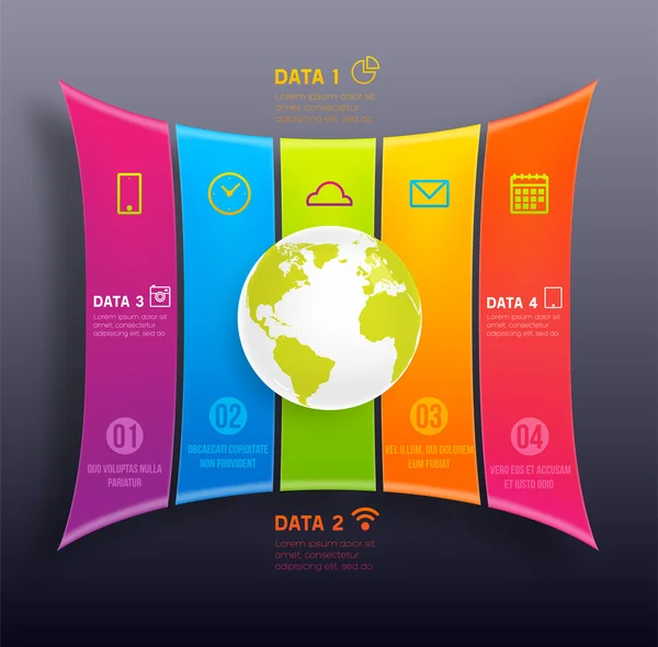 Infographic Digital Template. Stock Vector Image by ©Ozerina #70422295