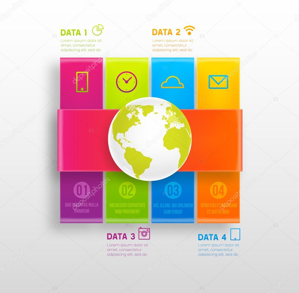 Infograf a Plantilla Digital para Dise o Empresarial. 2024