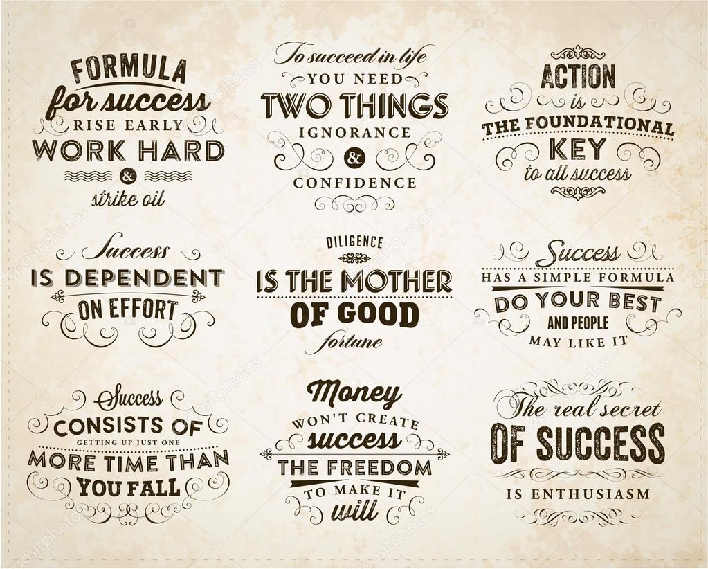 Set of Quotes Typographical Posters Stock Vector Image by ©Ozerina ...