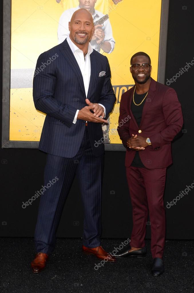 Actors Dwayne Johnson and Kevin Hart – Stock Editorial Photo © s_bukley ...