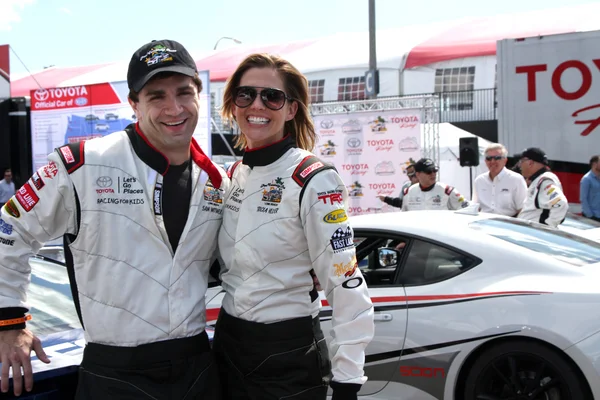 Vanessa Marcel, Colin Egglesfield and Tricia Helfer — Stock Editorial ...