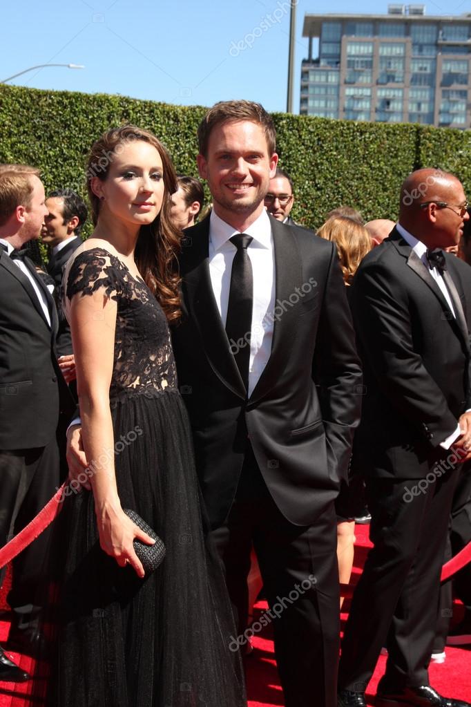 Troian Bellisario And Patrick Adams