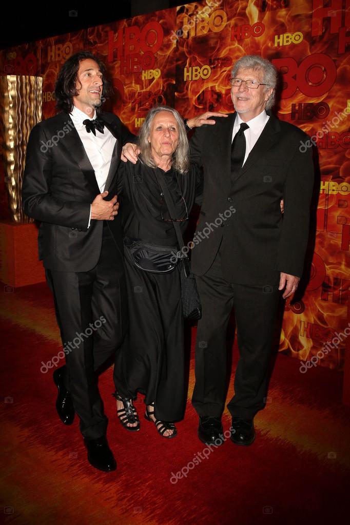 Adrien Brody, Elliot Brody, Sylvia Plachy at the HBO Primetime Emmy ...