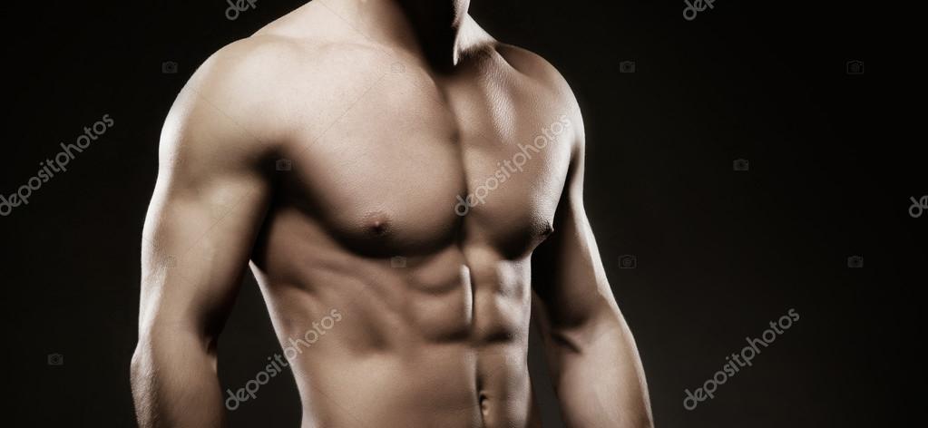 Sporty bodybuilder man — Stock Photo © shmeljov #89085482