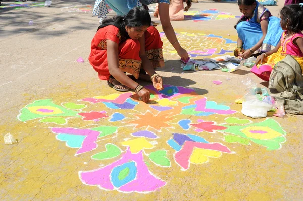 Women during a street design competition - Stock Image - Everypixel