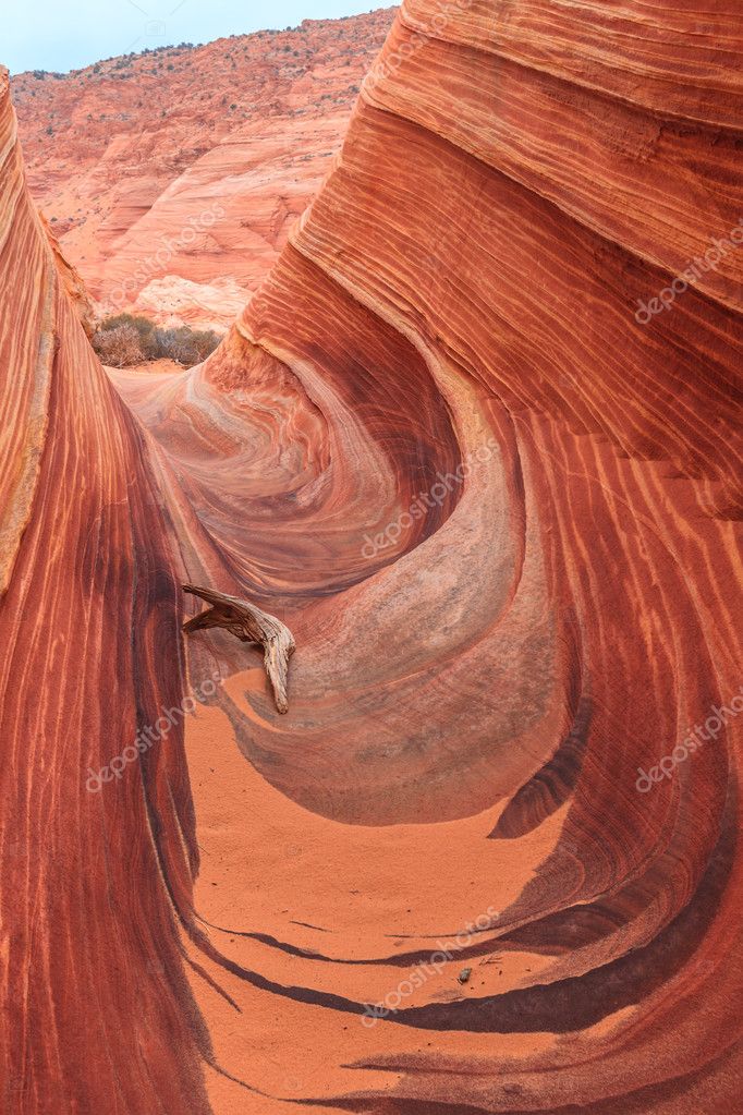 Wave sandstone — Stock Photo © uwstas #65819633