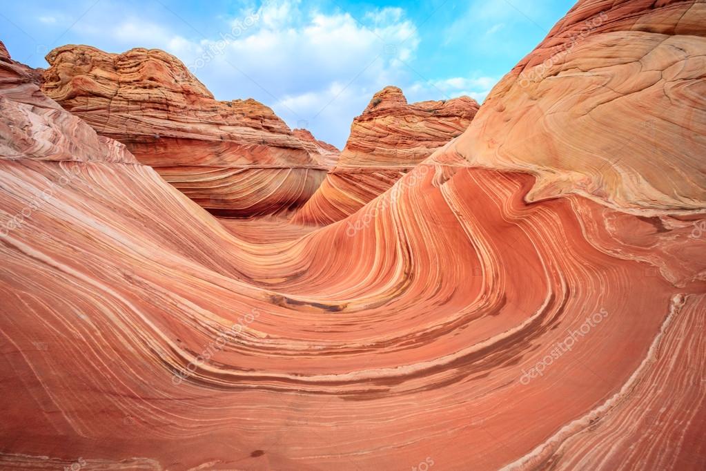 Wave sandstone — Stock Photo © uwstas #65822045