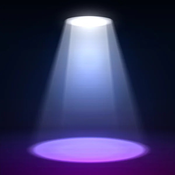 Spotlight shine effects on a dark background Stock Vector Image by ...