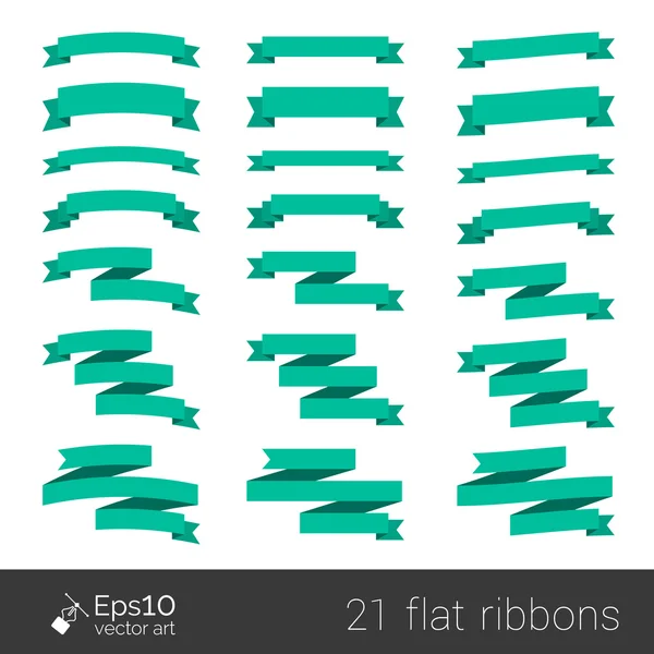 Set of flat ribbons Stock Vector Image by ©voinSveta #52121877