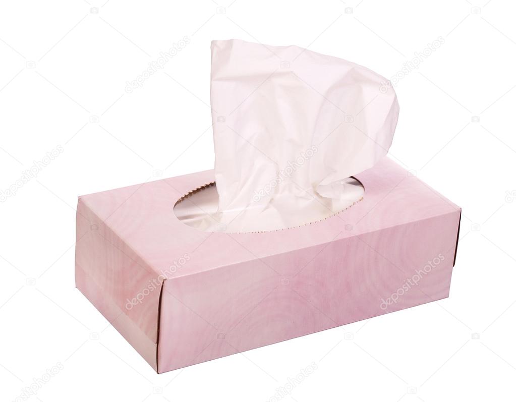 White Tissue Box