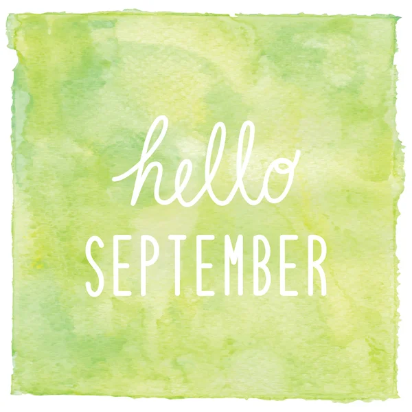 September watercolor background Stock Photos, Royalty Free September ...