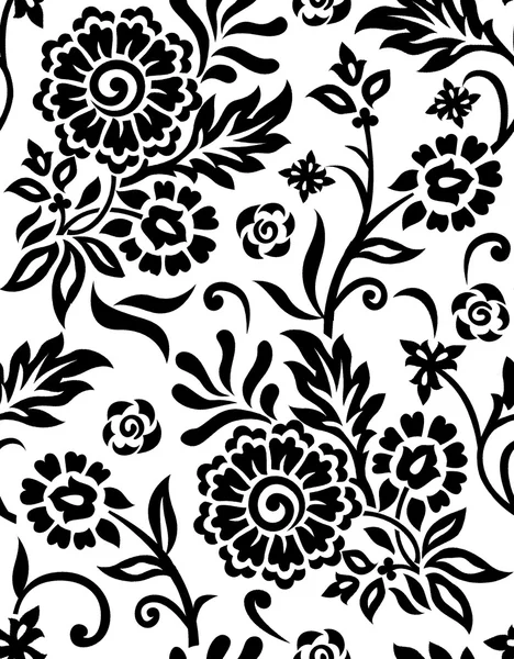 One color seamless traditional pattern Stock Vector by ©devmanoj8729 ...