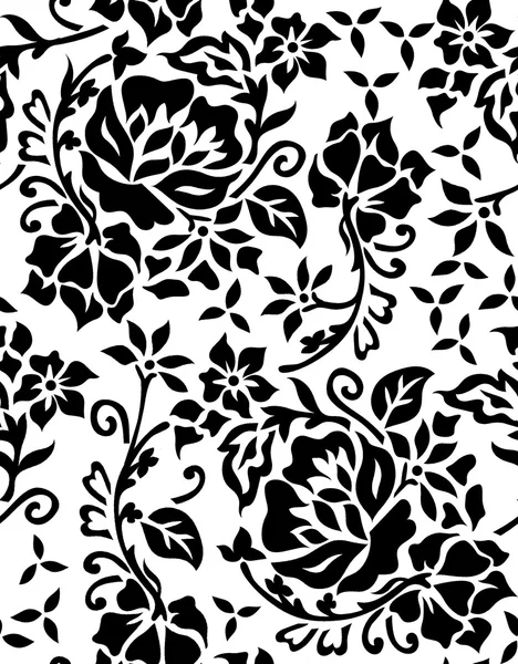 One color seamless traditional pattern Stock Vector by ©devmanoj8729 ...