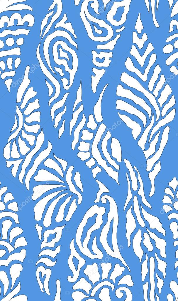 One color seamless traditional pattern Stock Vector by ©devmanoj8729 ...