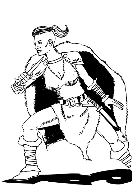 Cartoon hunter image with bow and arrow outline Stock Photos, Royalty ...