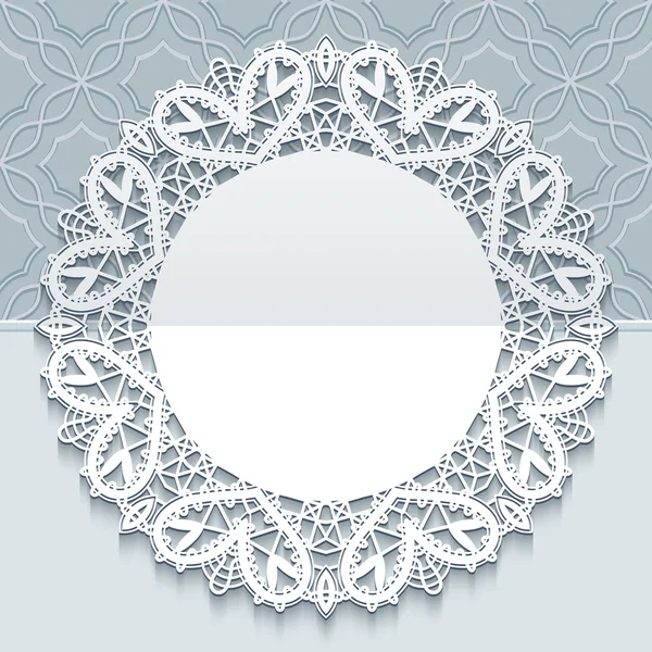 Paper lace greeting card Stock Vector Image by ©magenta10 #70136645