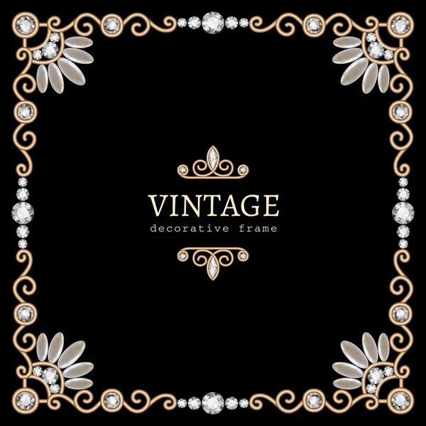 Jewellery frame Stock Vectors, Royalty Free Jewellery frame ...