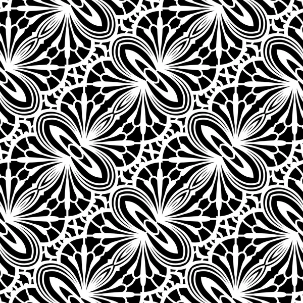 Black and white lace pattern Stock Vector by ©magenta10 #77876088