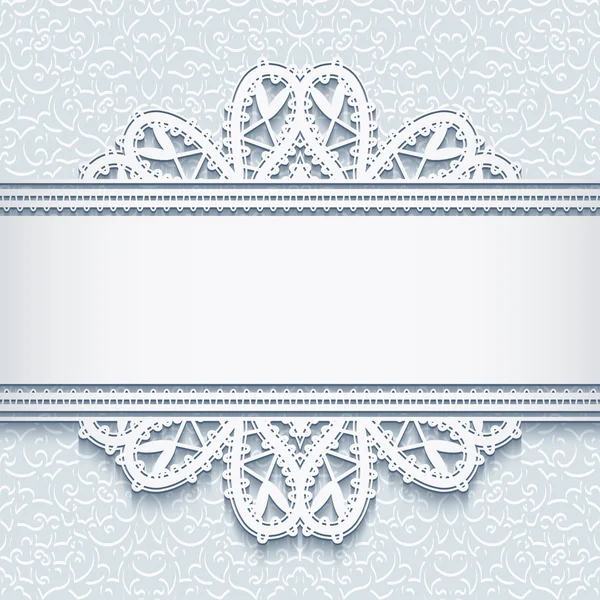 Ornamental lace background — Stock Vector © magenta10 #124010030