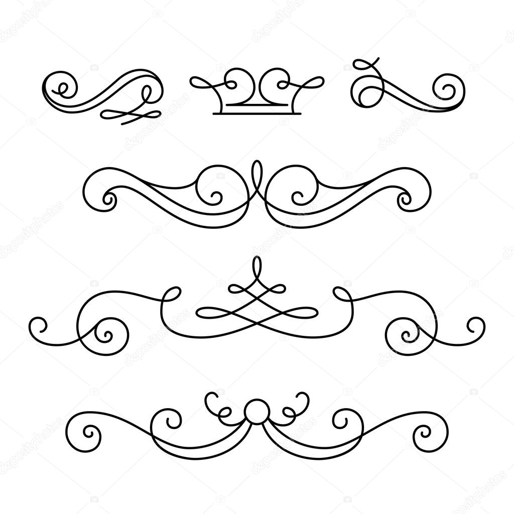 Simple Decorative Scrolls