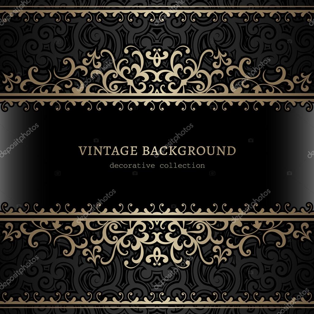 Vintage gold background Stock Vector Image by ©magenta10 #98506478