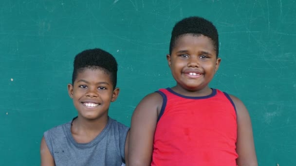 50 Black Kids Portrait Happy Children Brothers Smiling At Camera ...