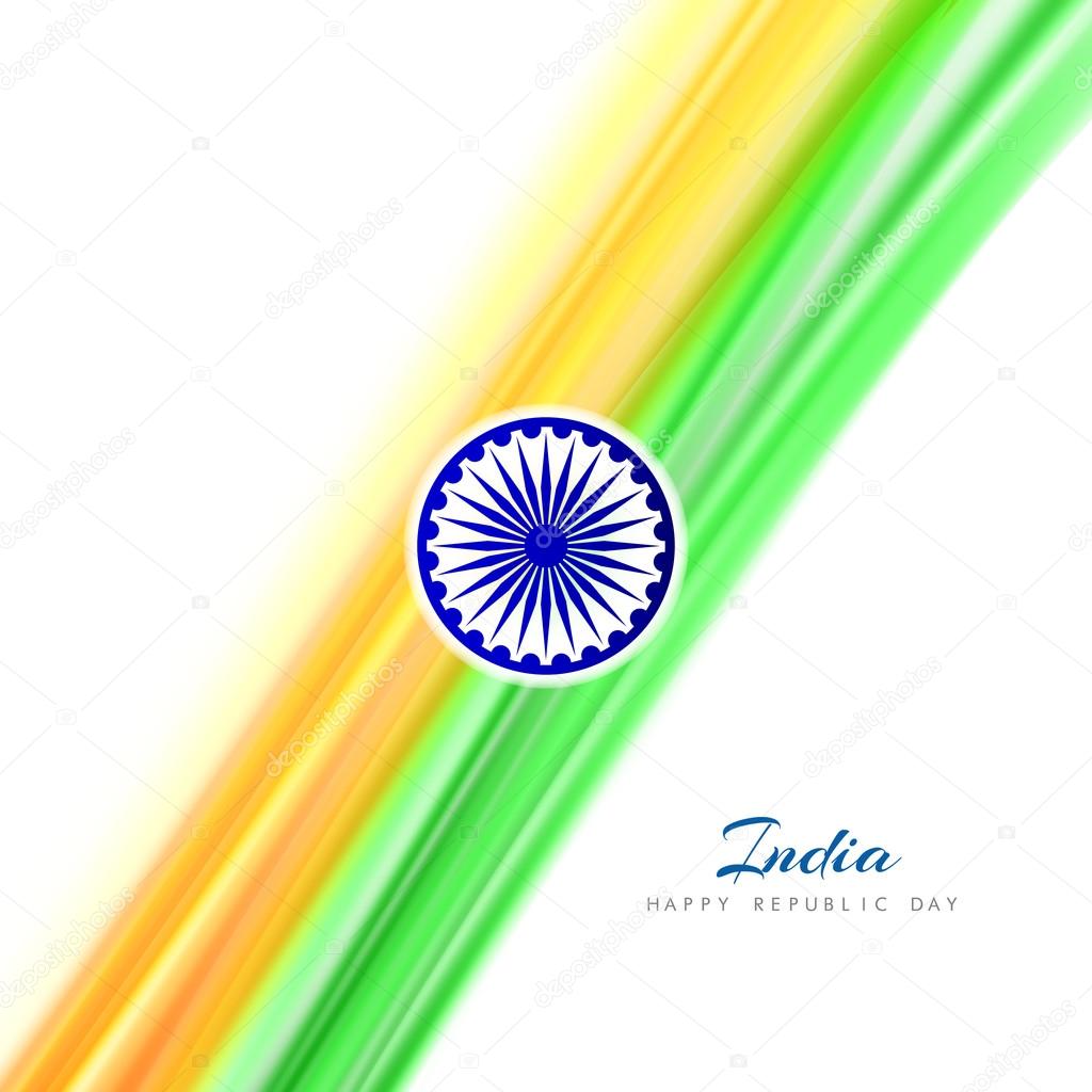 Indian flag theme background design Stock Vector by ©Creativehat 95635908
