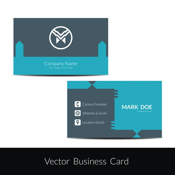 Presentation of visiting card design Stock Vector Image by ©Creativehat ...