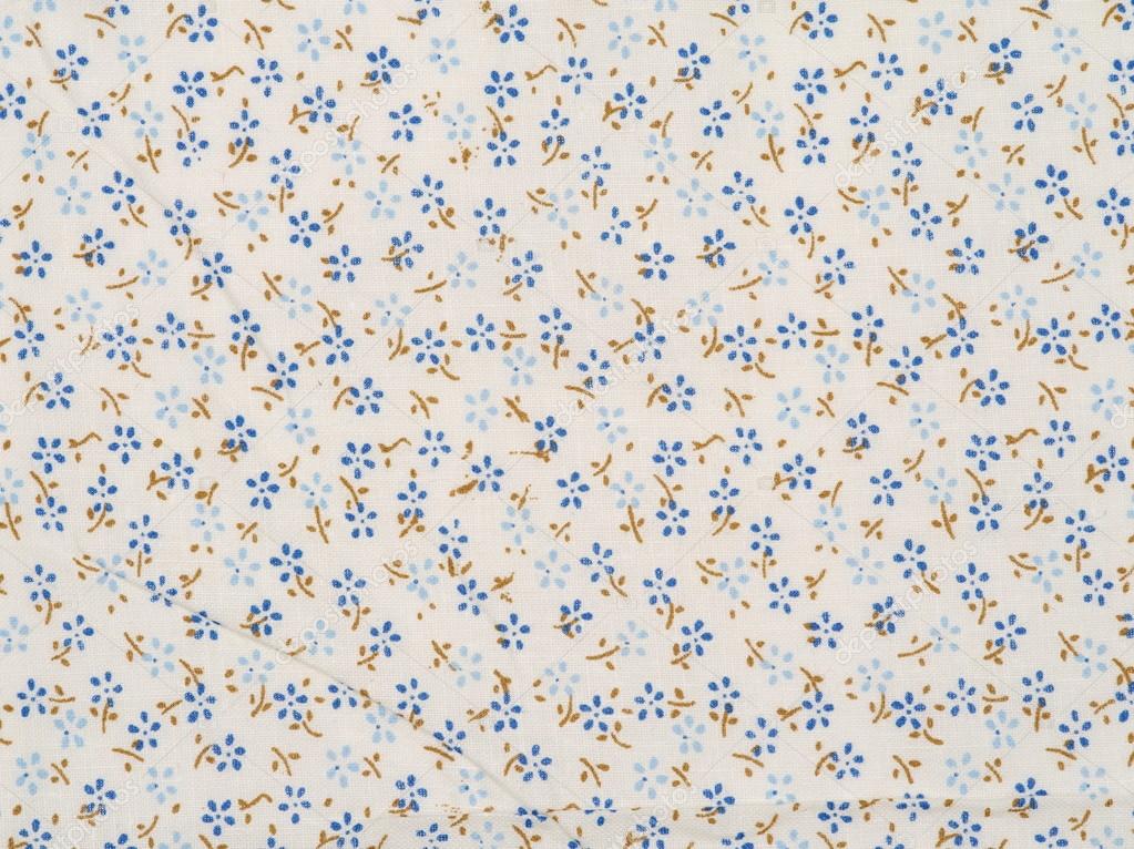 Blue Calico fabric background Stock Photo by ©jianghongyan 121912758