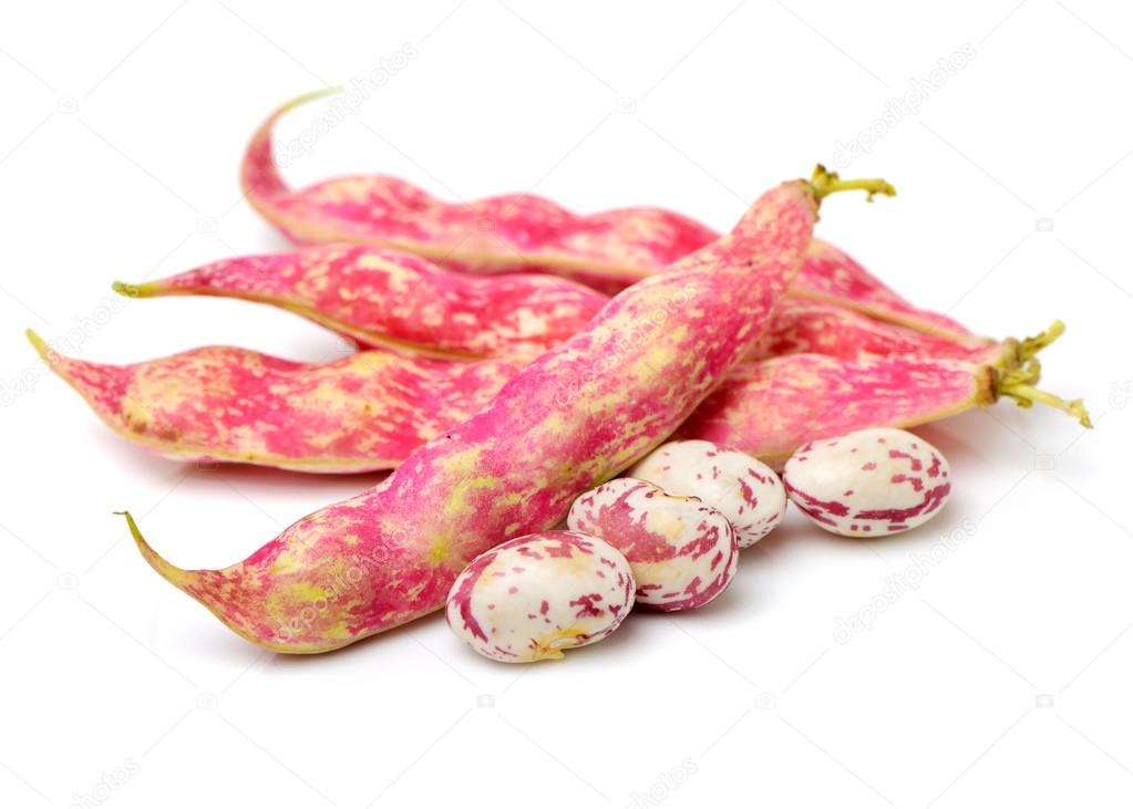 Red bean pods isolated on Stock Photo by ©jianghongyan 121959490