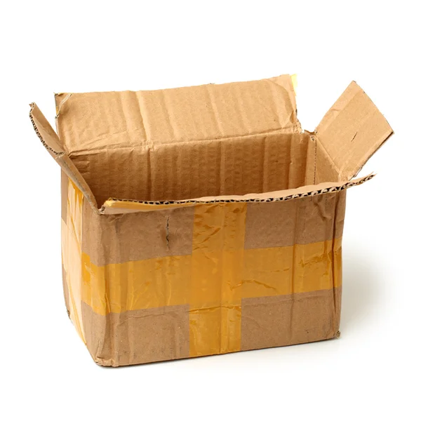 Old carton box Stock Photo by ©jianghongyan 42641265