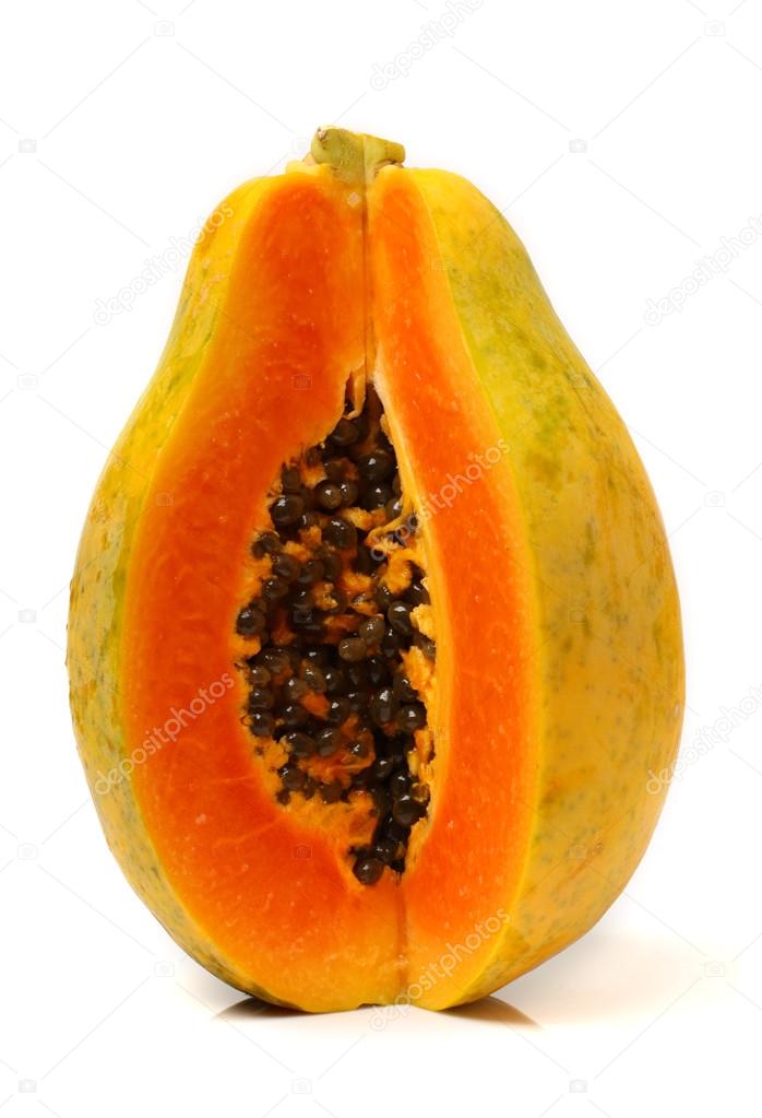 Papaya fruit Stock Photo by ©jianghongyan 57695969