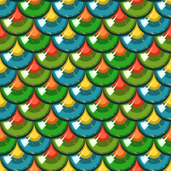 Seamless colorful river fish scales — Stock Vector © Sovusha #69760041