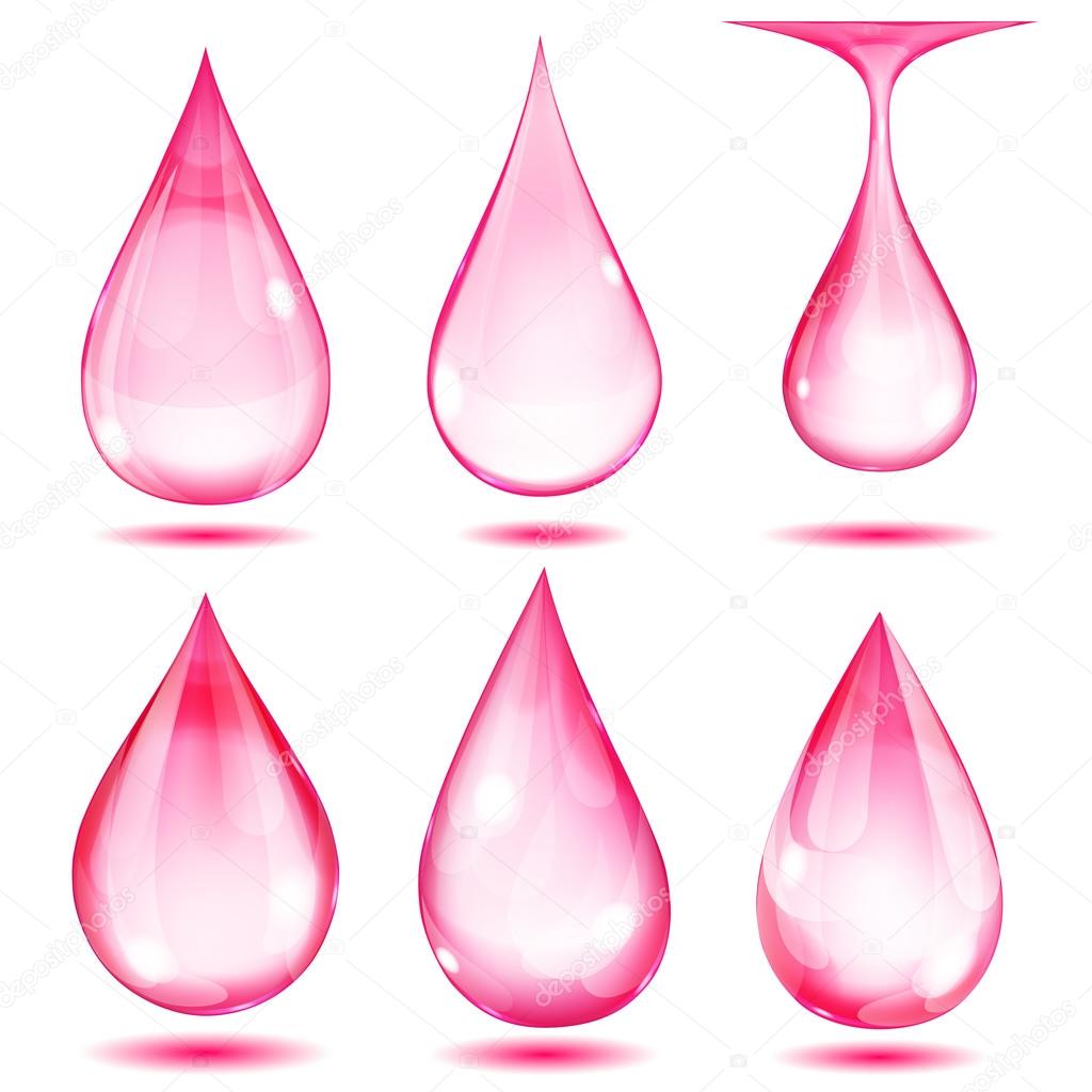 Opaque red drops Stock Vector by ©31moonlight31 106170602